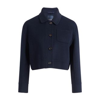 Max Mara Smmgiglio Jacke - - Jackets - Damen - Blau - S