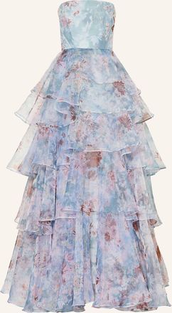 Aje Off-Shoulder-Kleid Gabriella Mit Leinen blau