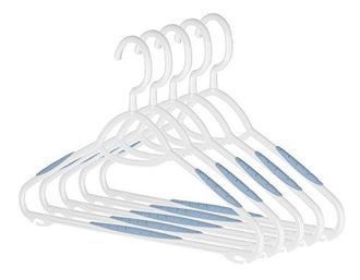 Whitmor Sure-Grip Kunststoff-Kleiderbügel (5 Stück)