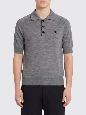 Ami Pull AMI PARIS Femme couleur Gris