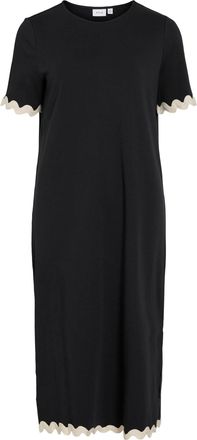 Vila Vicalisa O-Neck S/S Midi Dress/R
