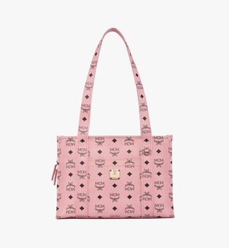 MCM Aren School Bag Tragetasche in Visetos