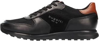 Bugatti Baskets à lacets pour homme, Noir 1000, 40 EU