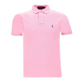 Polo Ralph Lauren Homme, Tops, Rose, Taille: 2XL Core Replen Piqu&eacute; Polo