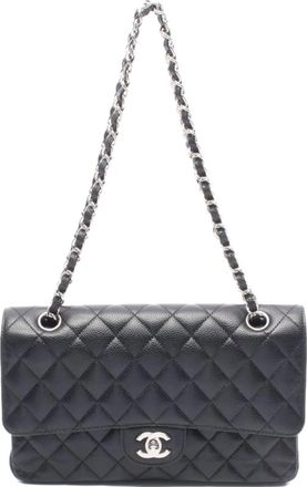Chanel sac porté épaule Classic Flap (2014) - Noir