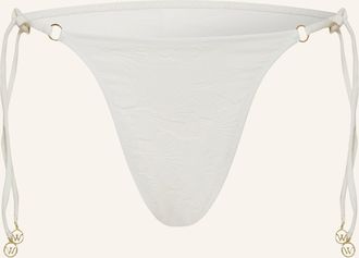 Watercult Watercult Triangel-Bikini-Hose Coastal Daydream weiss