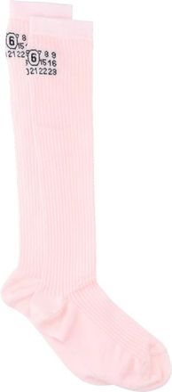 Maison Margiela Femme, Sous-v&ecirc;tements, Rose, Taille: 38 FR Chaussettes hautes