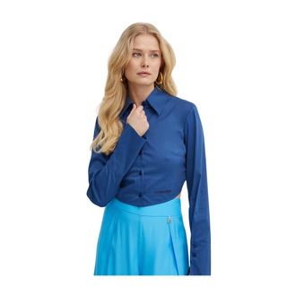 Patrizia Pepe Damen, Blusen & Hemden, Blau, SGr&ouml;&szlig;e