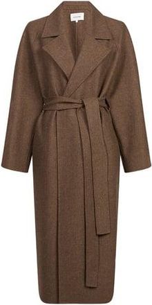 Saison 1865 Manteau Warmor en laine m&eacute;lang&eacute;e