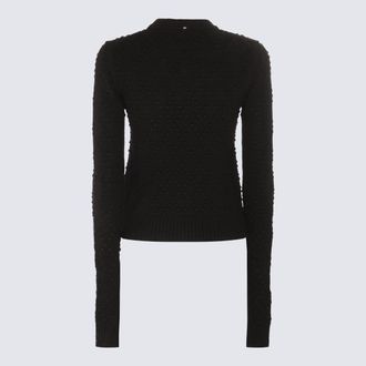 Sportmax Womens Sweaters Nero _wo Ws