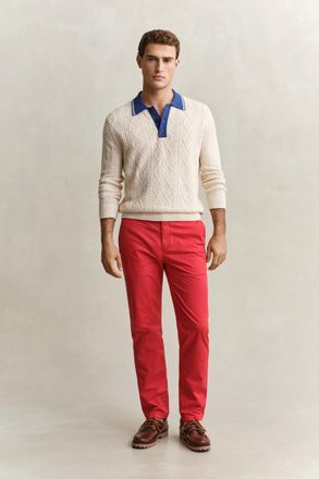 GANT Herren Sunfaded Chinohose (42/34) ROSE Rot