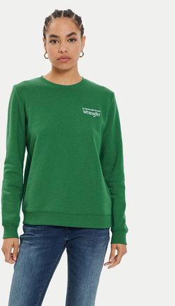 Wrangler Sweatshirt 112356509 Grün Regular Fit