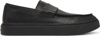 Calvin Klein Slipper Hybrid Clean Loafer Band Tum Lth HM0HM02184 Schwarz