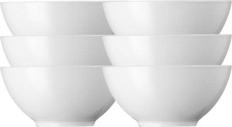 Thomas Loft Weiss Bowl rund 16 cm Set6