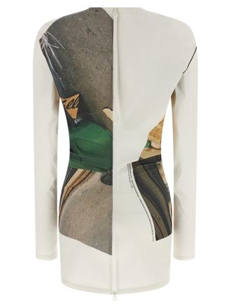Issey Miyake Womens White Polyamide Cardigan Clothing