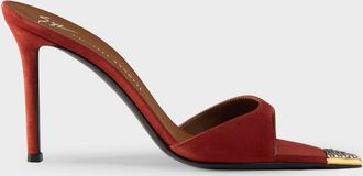 Giuseppe Zanotti INTRIIGO JEWELRY MULE 90 Sandalen