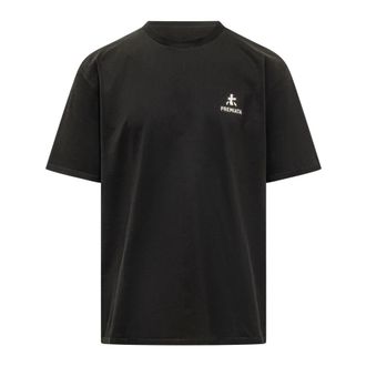 Premiata Pa1050 T-Shirt - - Tops - Herren - Schwarzk - S