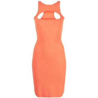 Dsquared2 Femme, Robes, Orange, Taille: 38 FR Robe Courte