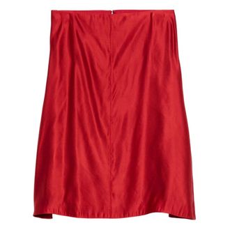 Khaite Midi Skirts - Femme - Jupes - Rouge - Taille: 34 FR