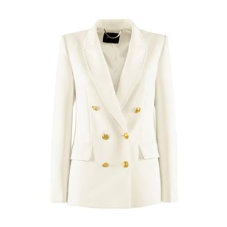 Nenette Femme, Vestes, Beige, Taille: 44 FR Blazer Crois&eacute; Tailleur