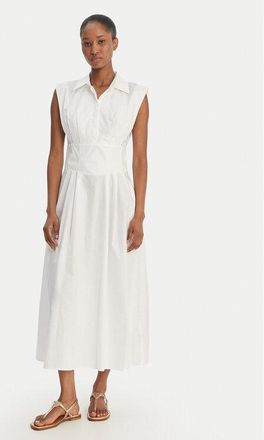 Guess Kleid f&uuml;r den Alltag W6GKA0 W2353 Wei&szlig; Regular Fit