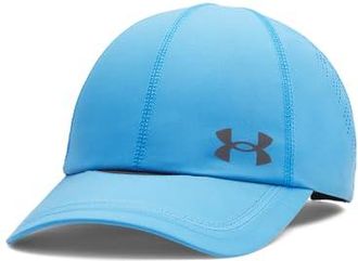 Under Armour Chapeau r&eacute;glable Iso-chill Launch pour homme, Bleu Atlantis/Bleu Atlantis/R&eacute;fl&eacute;chissant, taille unique