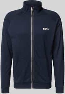 HUGO BOSS Regular Fit Sweatjacke aus reiner Baumwolle Modell AUTHENTIC