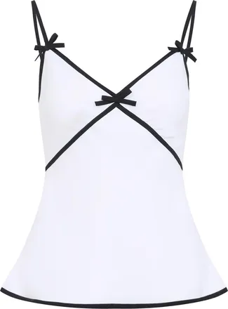 Moschino Top - Blanc