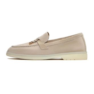 Cesare Gaspari Platform Moccasins Aurora - Ivory - - Shoes - Damen - Beige - 45 EU