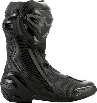 Alpinestars Supertech R Motorradstiefel Lang - Schwarz - Abriebfest & Atmungsaktiv