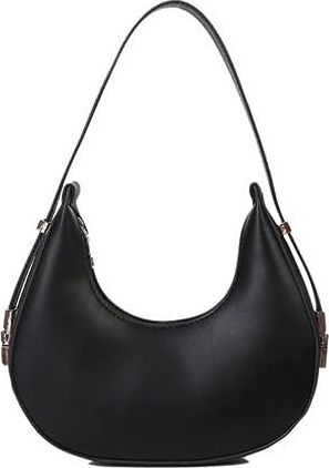 Generic Sac à main Aisselle Sacs en PU Sacs à Bandoulière pour Fille Femme Sacs à Croissant Sac de Transport Sac à Bandoulière Sac à Bandoulière