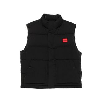 HUGO BOSS Quilted Logo-patch Gilet
