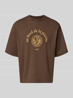 Selected Relaxed Fit T-Shirt aus reiner Baumwolle Modell BOXYNORMAN GRAPHIC