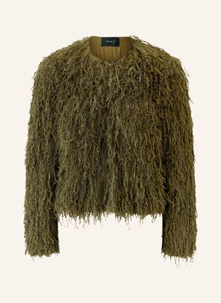 Oui Kastenjacke gruen