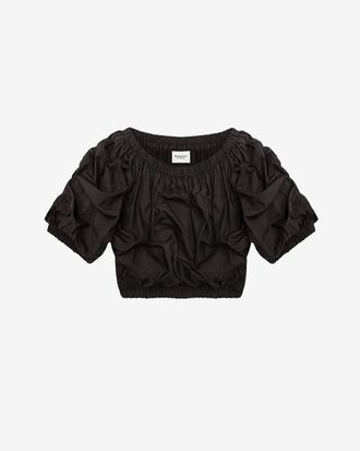 Isabel Marant Top Bertille - Femme - Noir - Taille38 - Marant &Eacute;toile
