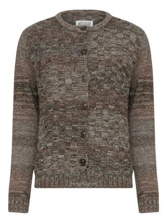 Maison Margiela Gekn&ouml;pfter Cardigan - Braun
