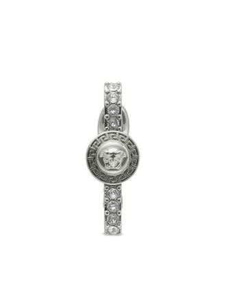 Versace bijou doreille Gianni Ribbon - Argent