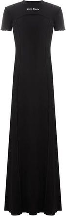 Palm Angels Robe longue en coton