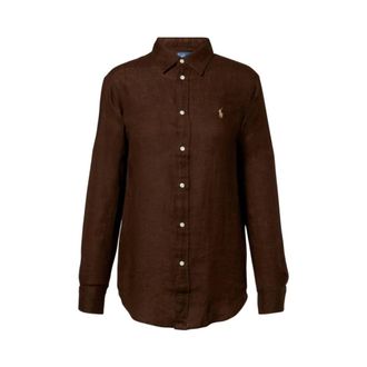 Ralph Lauren Damen, Blusen & Hemden, Braun, XSGr&ouml;&szlig;e