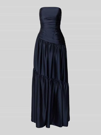 Luxuar Regular Fit Abendkleid in Falten-Optik