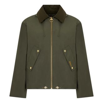 Barbour Femme, Vestes, Vert, Taille: 40 FR Veste Imperm&eacute;able Weaver