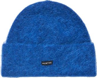 Munthe Femme, Accessoires, Bleu, Taille: ONE Size Beanies