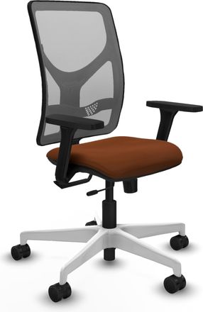 Piqueras y Crespo B&uuml;rostuhl mit 3D-Armlehnen, h&ouml;henverstellbare Lendenwirbelst&uuml;tze, ausgestattet mit Syncro/Traslack und Schneideschaum, mit Rollen von 65 mm, Nylon, Gr