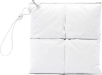 Bottega Veneta Pre-owned Vintage Leder Clutch - - Pre-owned - Damen - Wei&szlig; - ONE SIZE