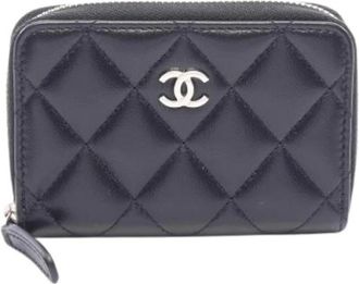 Chanel Porte-monnaie Pre-owned - Femme - Pre-owned - Noir - Taille: ONE Size
