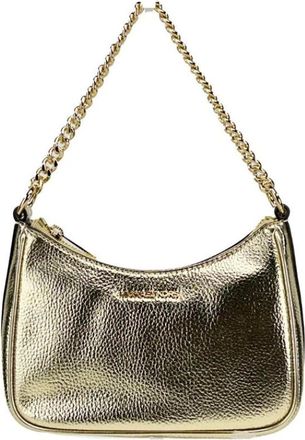 Michael Kors Sac bandouli&egrave;re en cuir m&eacute;tallis&eacute; - Femme - Sacs - Jaune - Taille: ONE Size