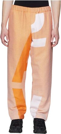 Studio ALCH Studio Alch, Homme, Pantalons, Orange, Taille: XS Pantalon de surv&ecirc;tement r&eacute;versible Jacquard