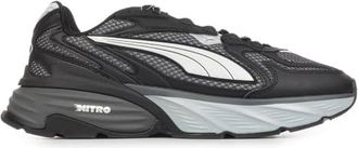 Puma Puma Fade Nitro Ls 406203 Baskets pour homme, 26 couleurs printemps/&eacute;t&eacute; : argent PUMA / gris moyen froid/noir (04), 28.5 cm