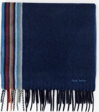 Paul Smith Kashmir Schal - Blau