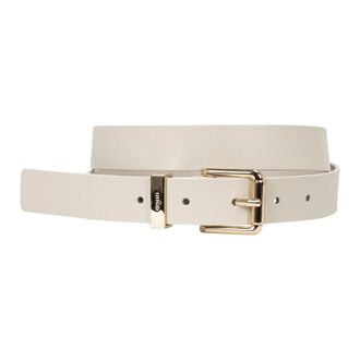 HUGO BOSS Femme, Accessoires, Blanc, Taille: 90 CM Ceinture en cuir